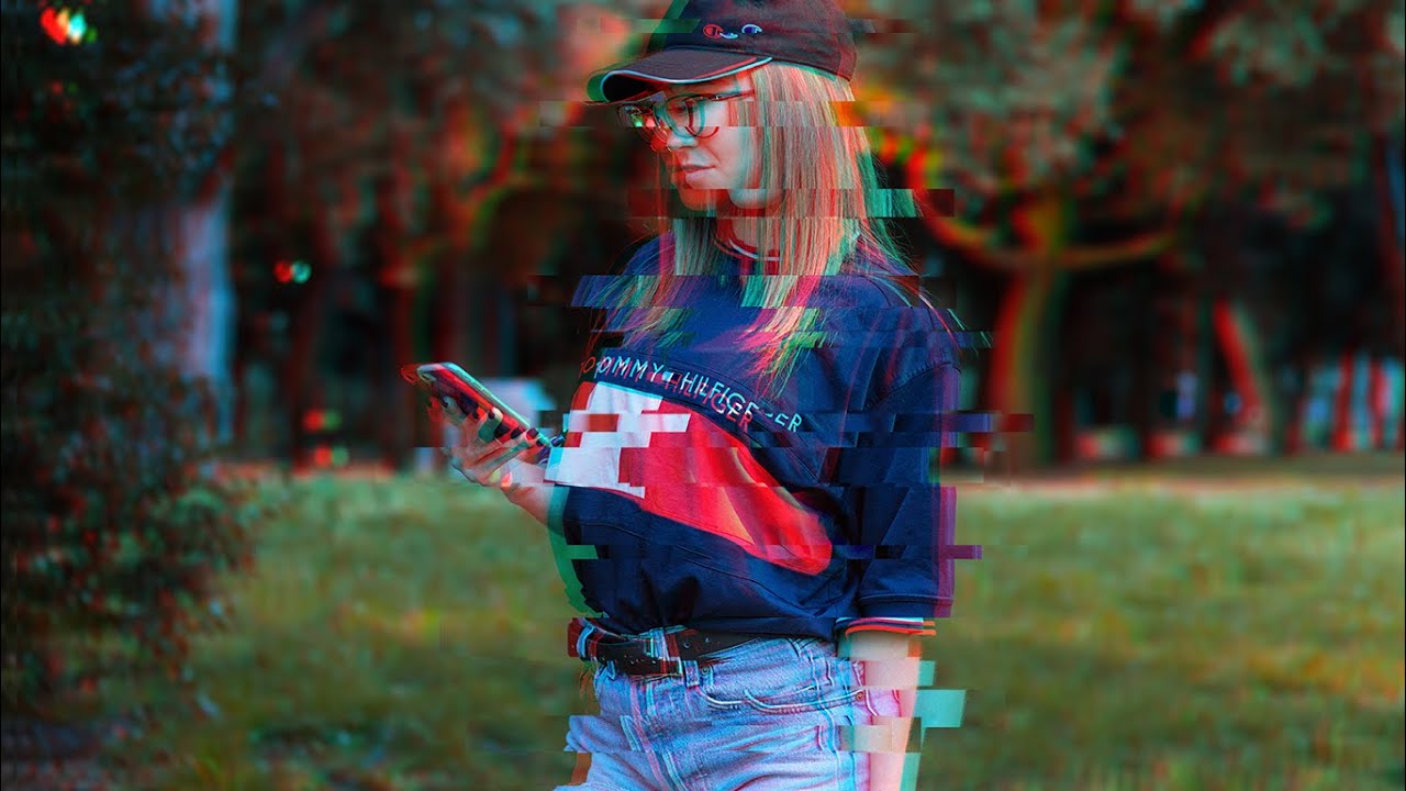PhotoShop tutorial ---- 2 simple methods to create a glitch effect ...