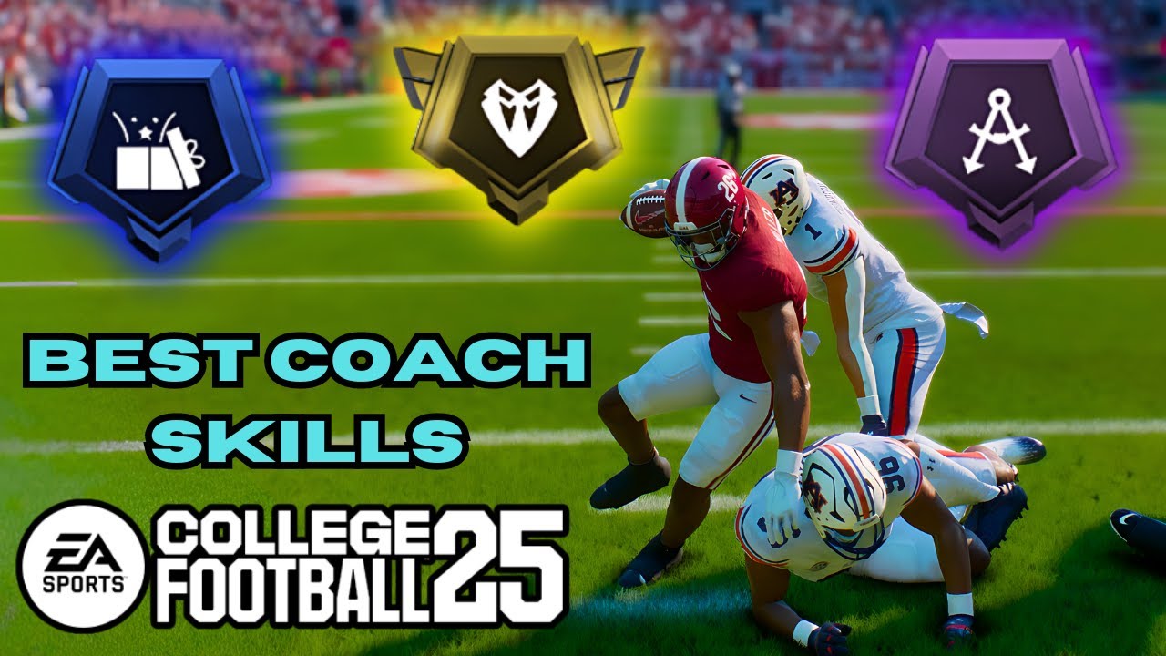 TOP 5 BEST Coach Skills In College Football 25 Dynasty - YouTube