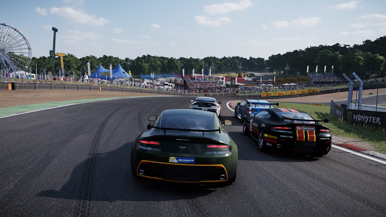 GRID | Test Race 48 | Brands Hatch | Aston Martin Vantage GT4 | Onboard ...