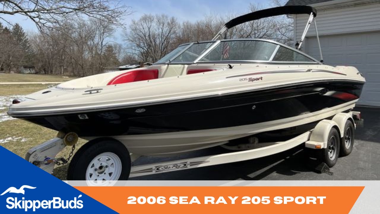 2006 Sea Ray 205 Sport Boat Tour SkipperBud's - YouTube