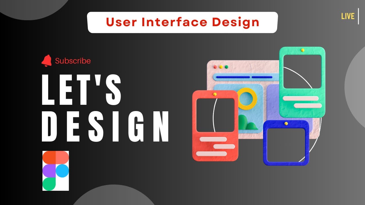 Let's Design Import and Export Web Design | Live Stream 🔴 | Figma | #ui ...