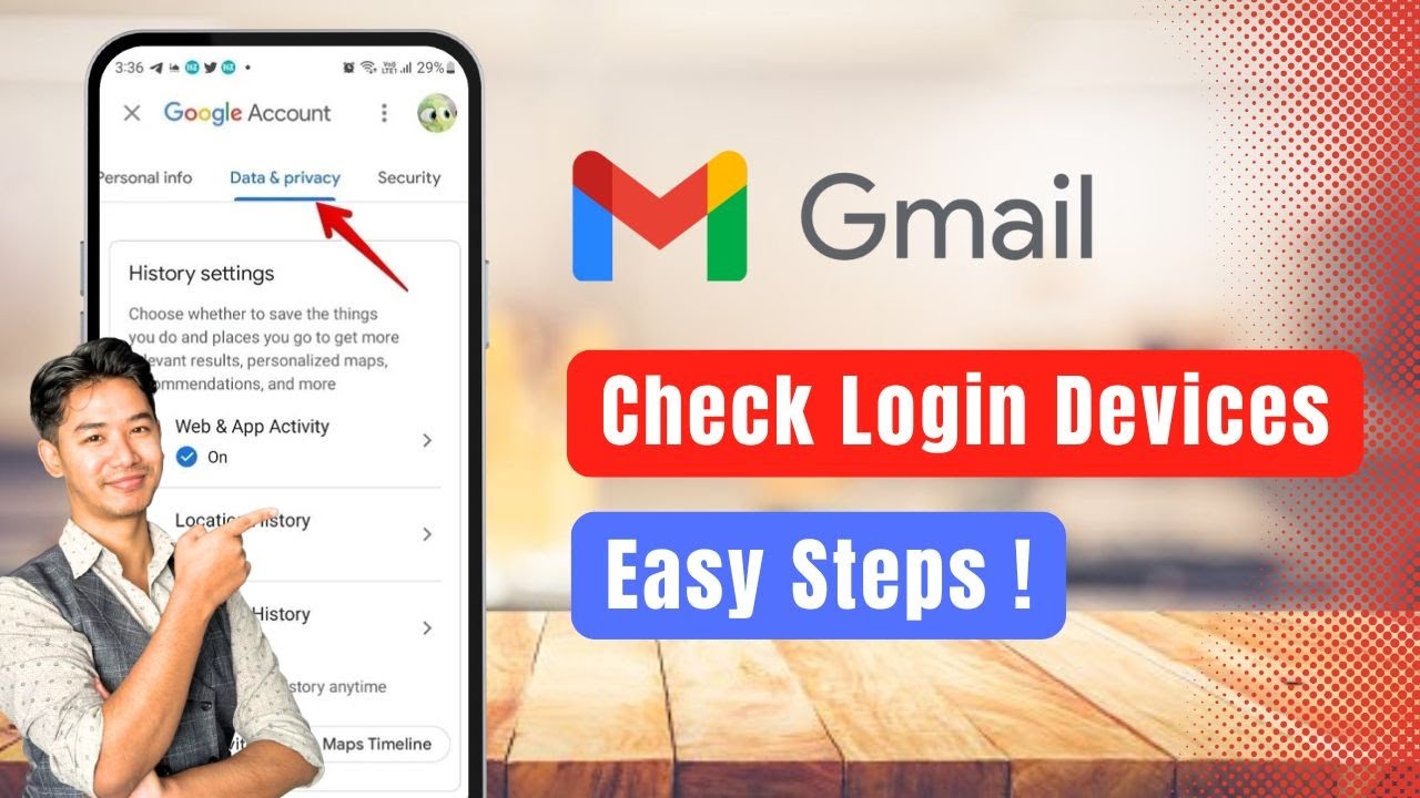 How To Check Gmail Login Devices ! - YouTube