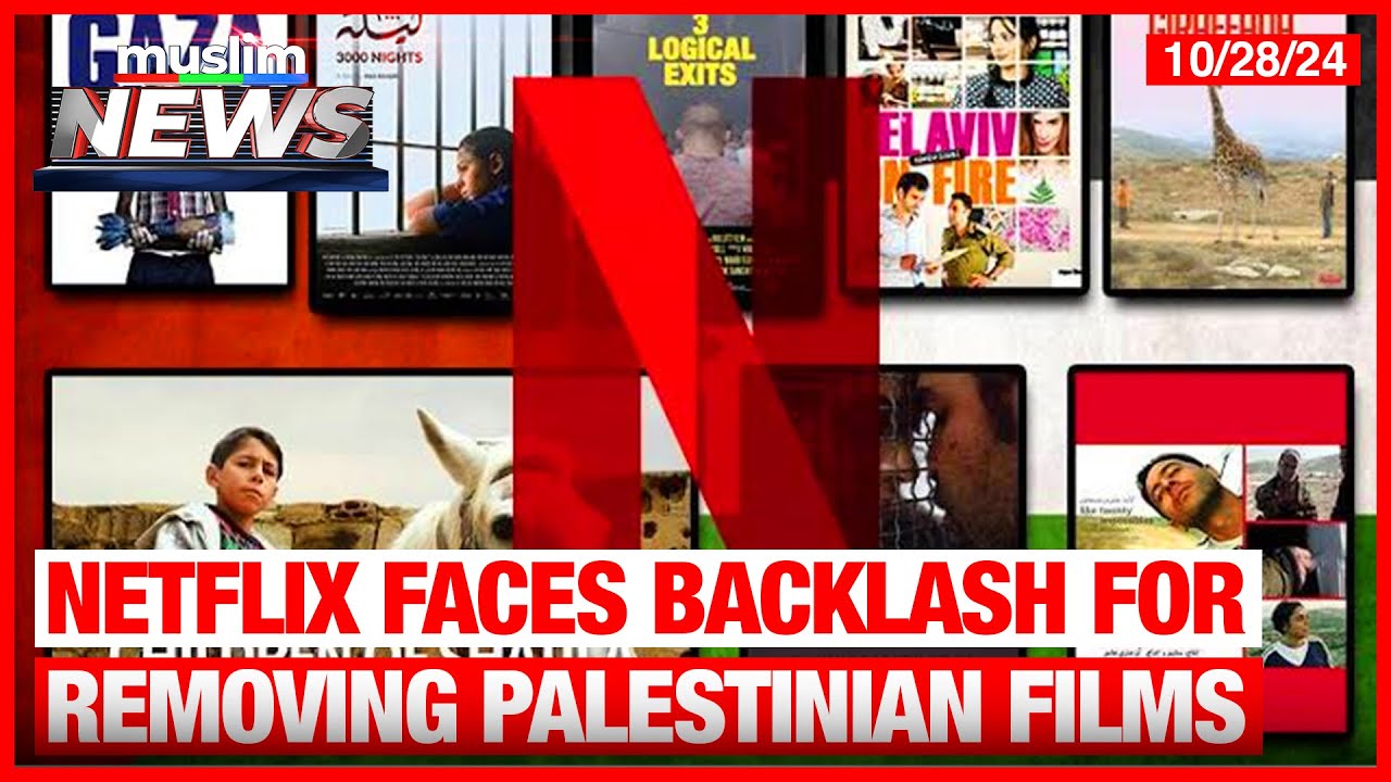 Netflix Faces Backlash Over Removal Of Palestinian Films - YouTube