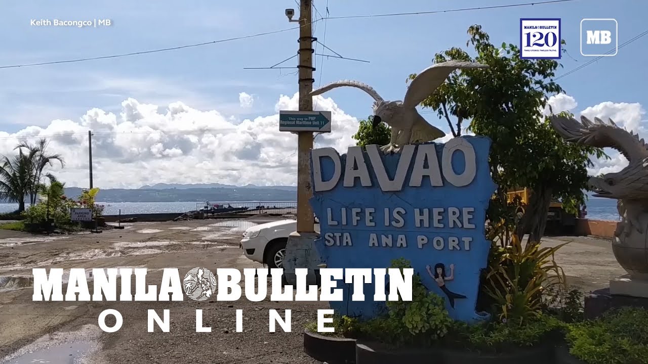 Sta. Ana Port in Davao City appears deserted after over three months of ...
