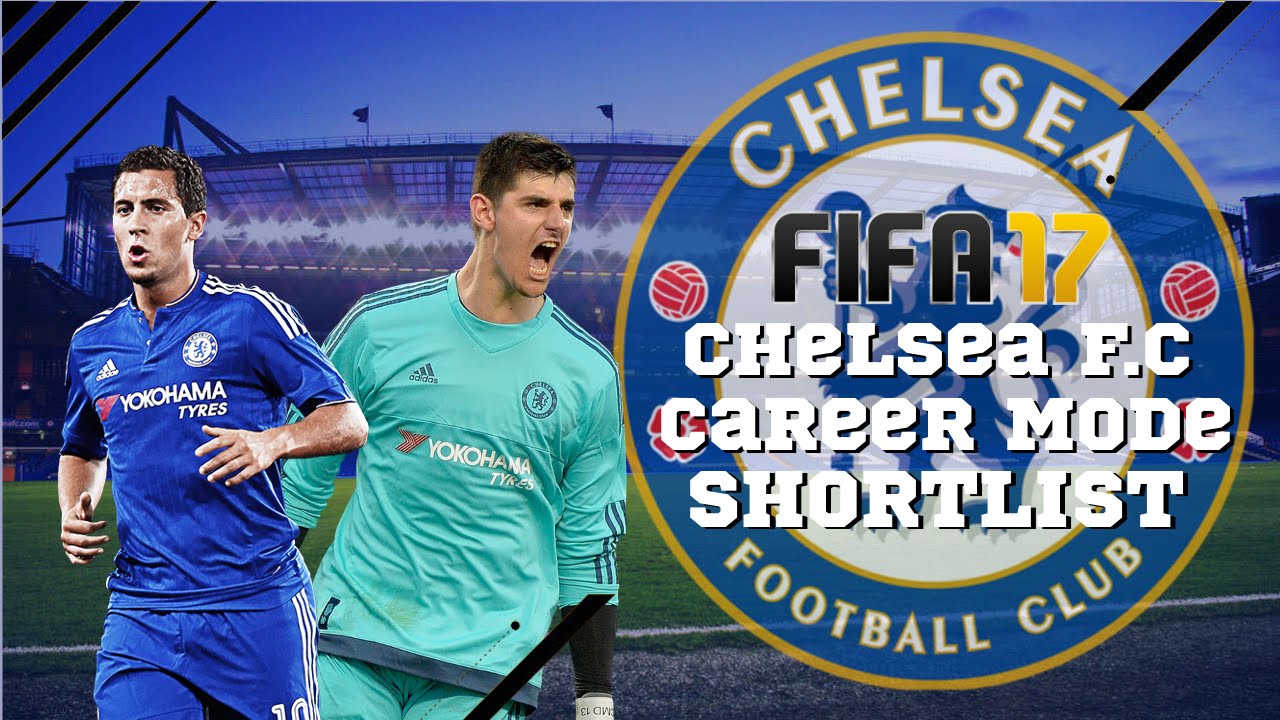CHELSEA FIFA 17 CAREER MODE SHORTLIST!!! - YouTube