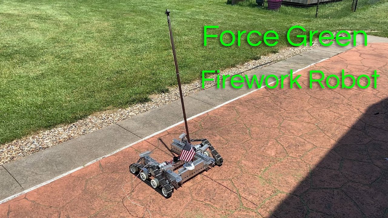 Making a robot that can launch fireworks for the 4th of July! - YouTube