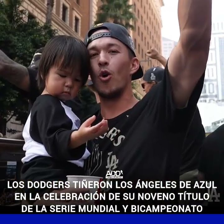LOS ÁNGELES SE TIÑÓ DE AZUL: DODGERS CELEBRARON SU BICAMPEONATO CON ...