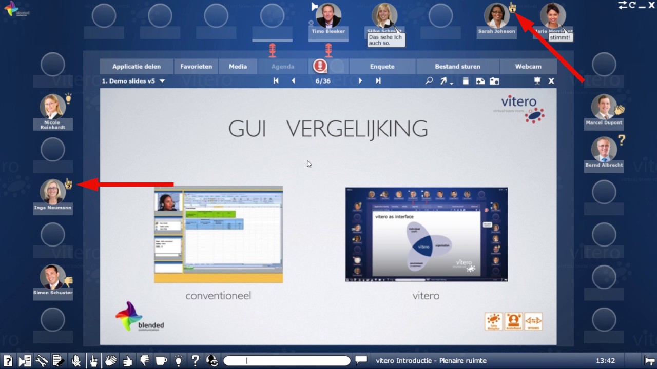 vitero, de virtual team room - YouTube
