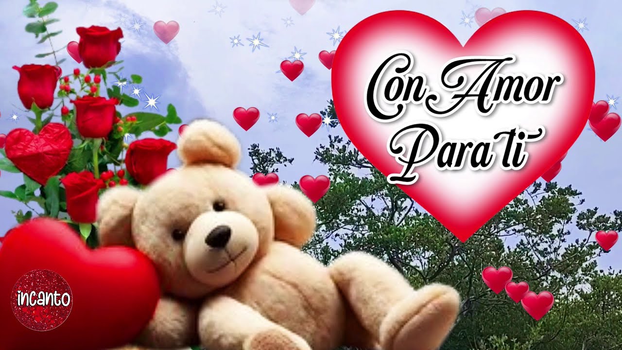 CON AMOR PARA TI 💞 A tu lado siempre estaré porque TE AMO ️Frases de ...