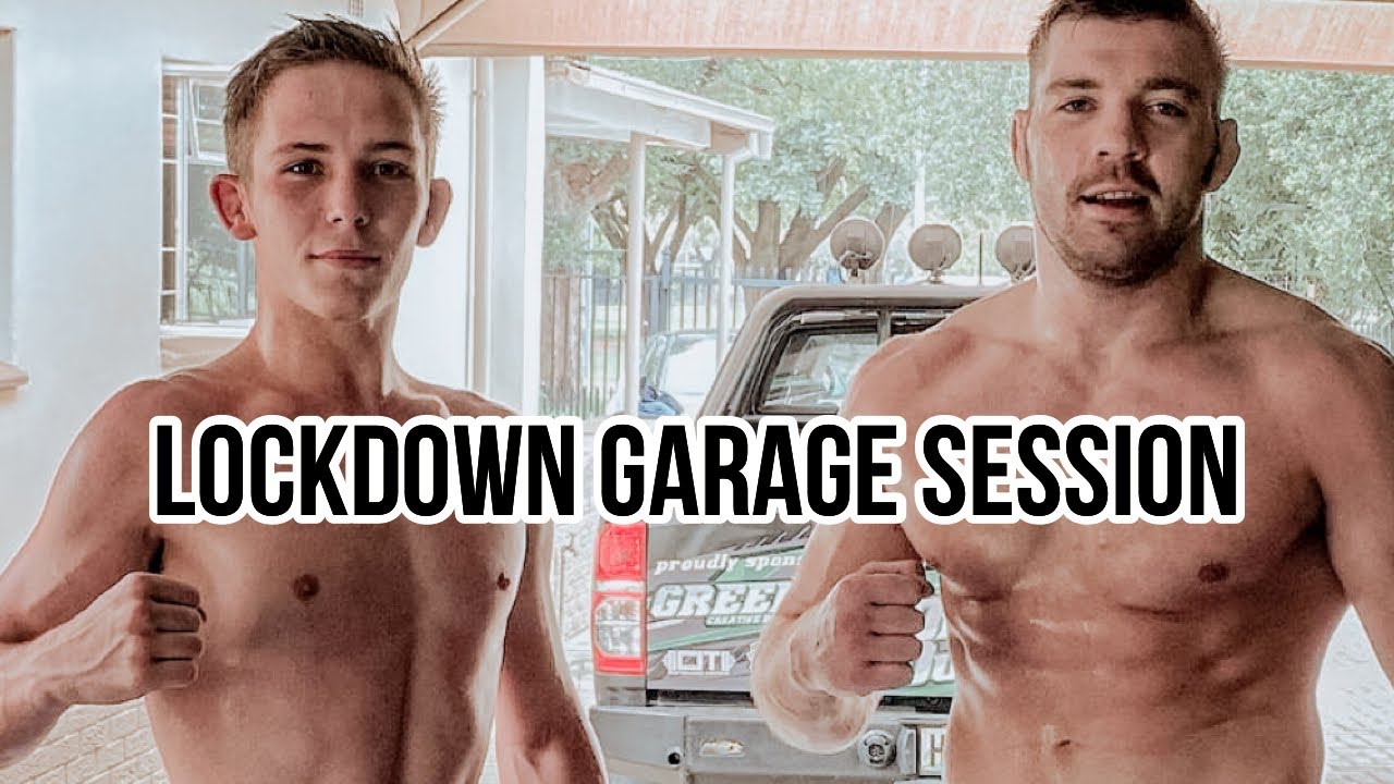 Kicks only sparring Dricus Du Plessis | Covid lockdown training - YouTube