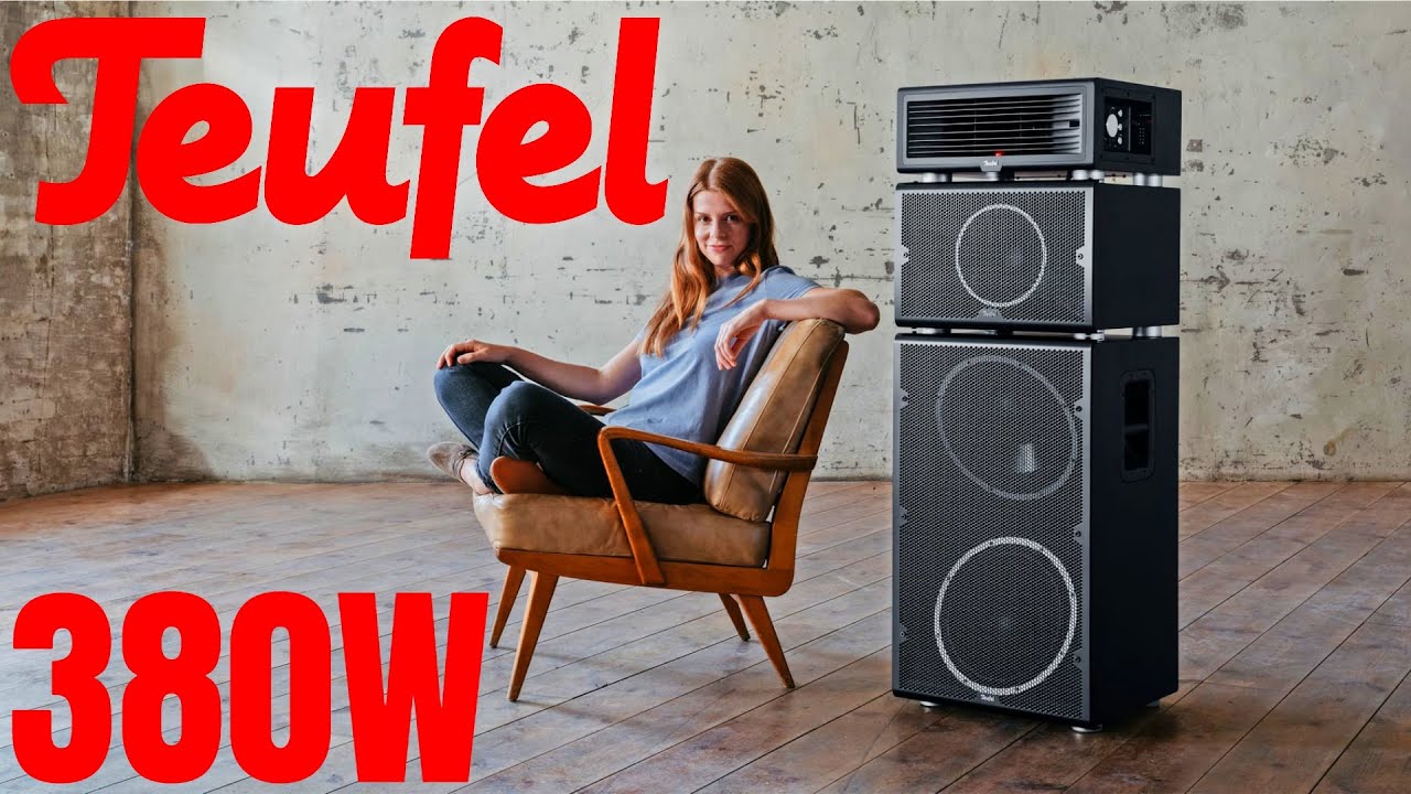TEUFEL POWER HIFI Power Sound | 380 W MONSTER SPEAKER | JBL PARTYBOX ...