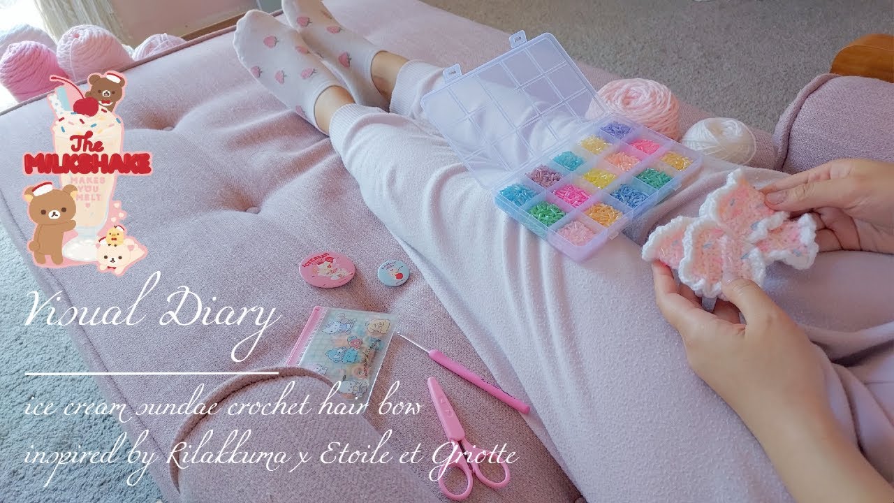 visual diary | custom Rilakkuma x Etoile et Griotte handmade hair bow ...