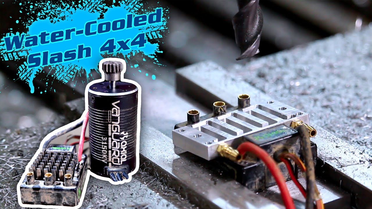 Water-Cooled Slash 4x4 |Ep 11| New Electronics and Custom Water Block ...