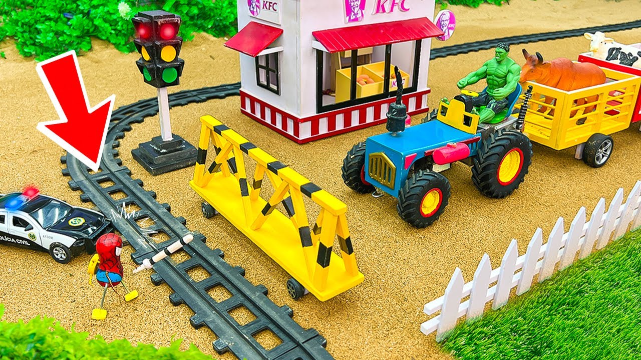 Diy tractor hacks: how to build a mini tractor and a working traffic ...