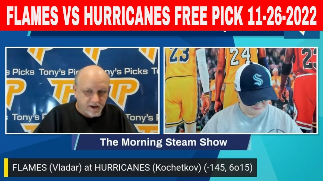 Calgary Flames vs Carolina Hurricanes 11/26/2022 FREE NHL Picks and ...