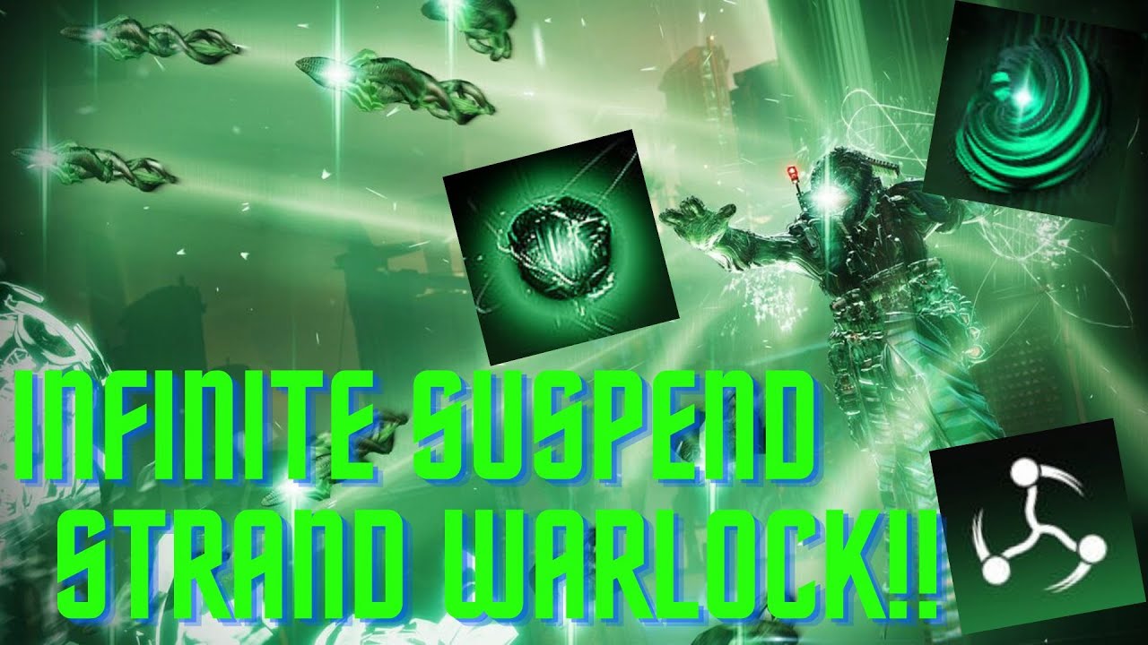 Destiny 2 / Insane! Infinite Suspend Strand Warlock Build! - YouTube