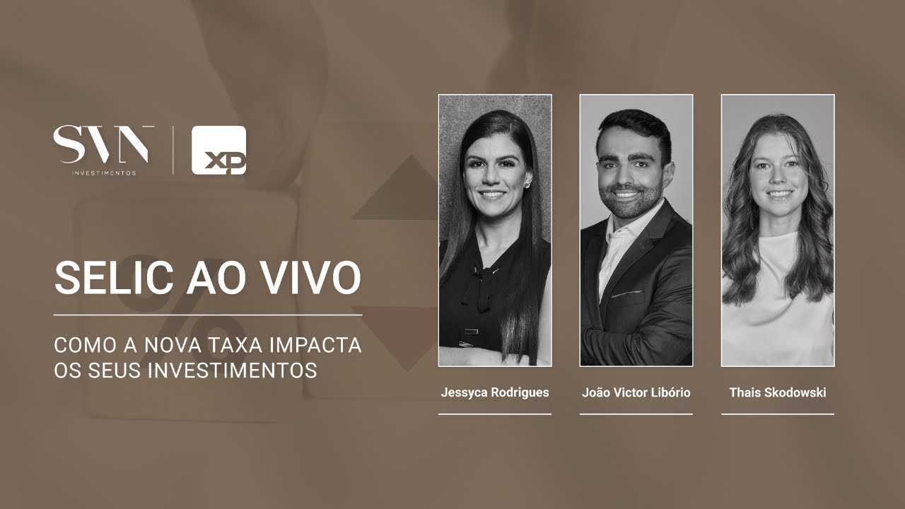 SELIC AO VIVO: como a nova taxa impacta os seus investimentos - YouTube