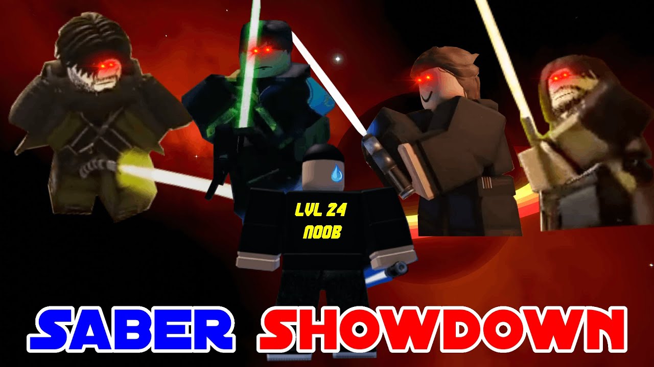 Getting Destroyed by PROS in Saber Showdown - YouTube