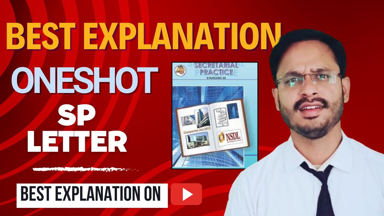 12TH SP LETTER | BEST EXPLANATION - YouTube