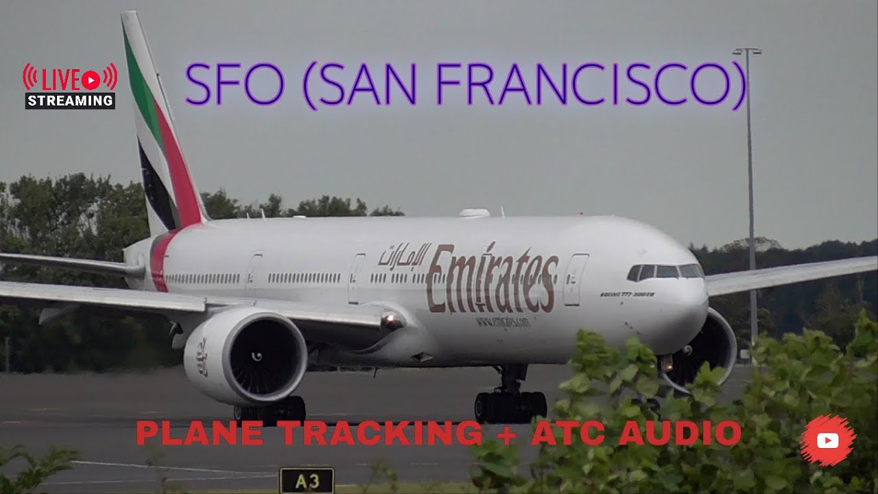 🔴 LIVE: (SFO) San Francisco International Airport - ATC tower audio ...