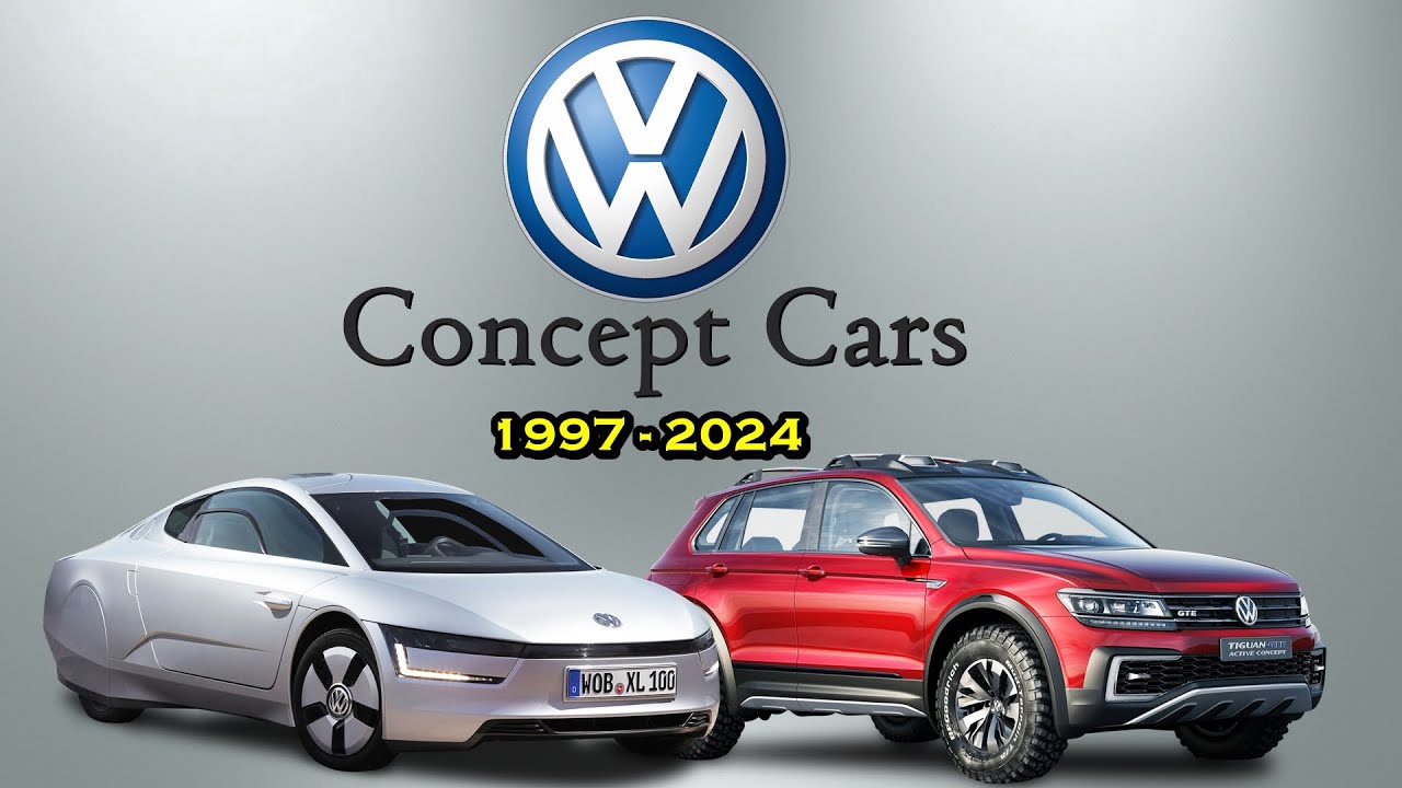 volkswagen all concept cars 1997 - 2024 - YouTube