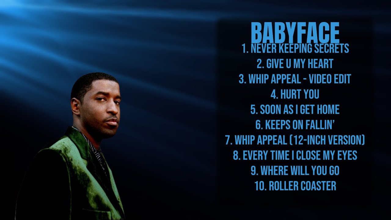 Babyface-Chart-toppers galore for 2024-Top-Charting Hits Selection ...