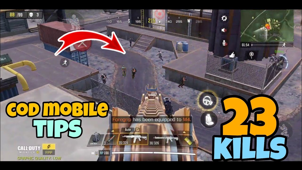 High ground advantage in cod mobile | cod mobile tip - YouTube