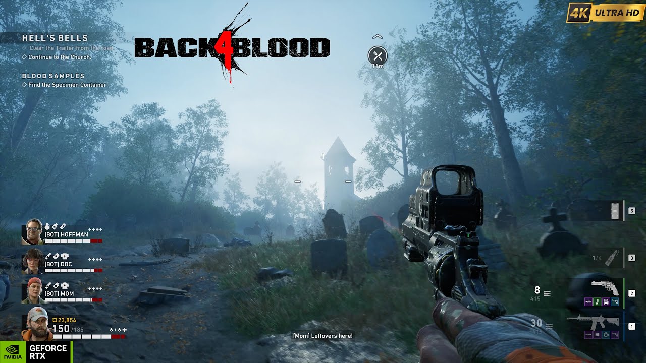 BACK 4 BLOOD | RTX 4090 Realistic Ultra High Graphics Gameplay | ACT 1 ...