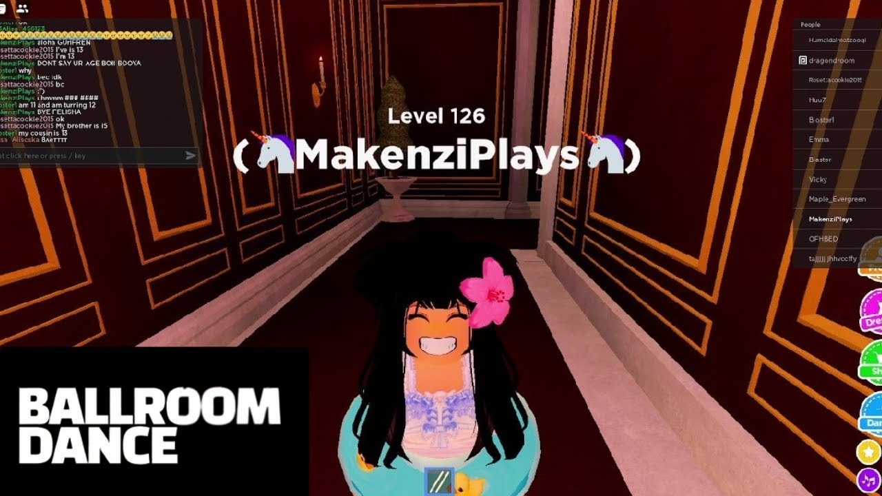ROBLOX: Ballroom Dance *Roleplay* - YouTube