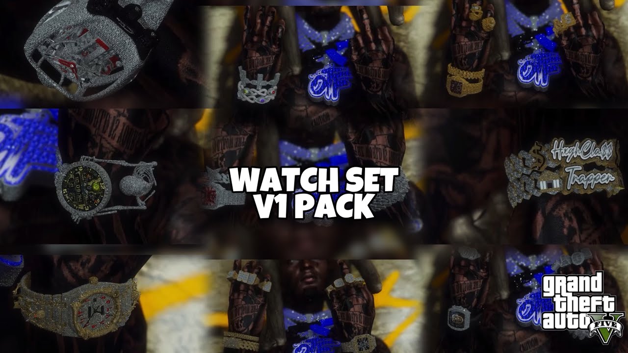 Making A Watch/Bracelet Set V1 Pack In GTA 5 RP (FiveM) | Blender 3D Modeling - YouTube