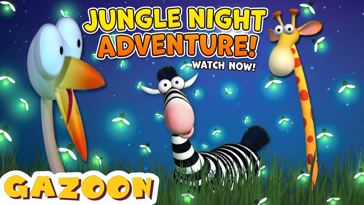 Gazoon | Firefly Fun in the Jungle | Funny Cartoon For Kids ...