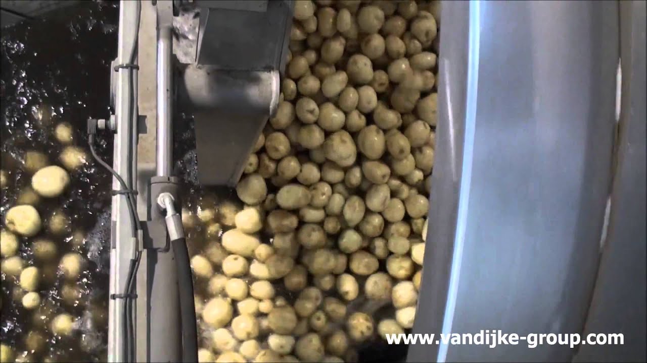 Drumwasher Potatoes - YouTube