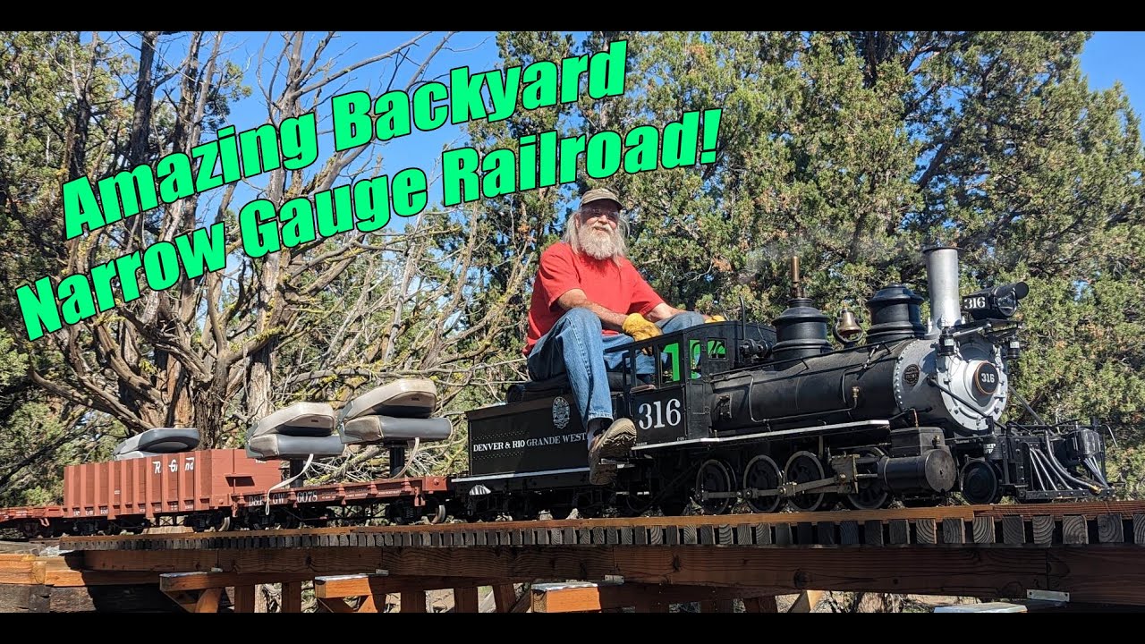 Bend Oregon's "Train Man" And His Amazing Steam-Powered Backyard ...