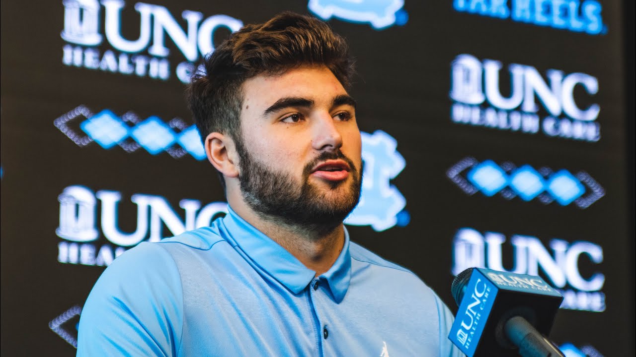 UNC Football Wake Forest Week Interview - Sam Howell (9/10/2019) - YouTube