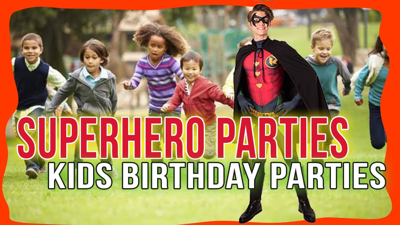 The Boy Wonder, Robin Character Themed Birthday Party Host | Super ...