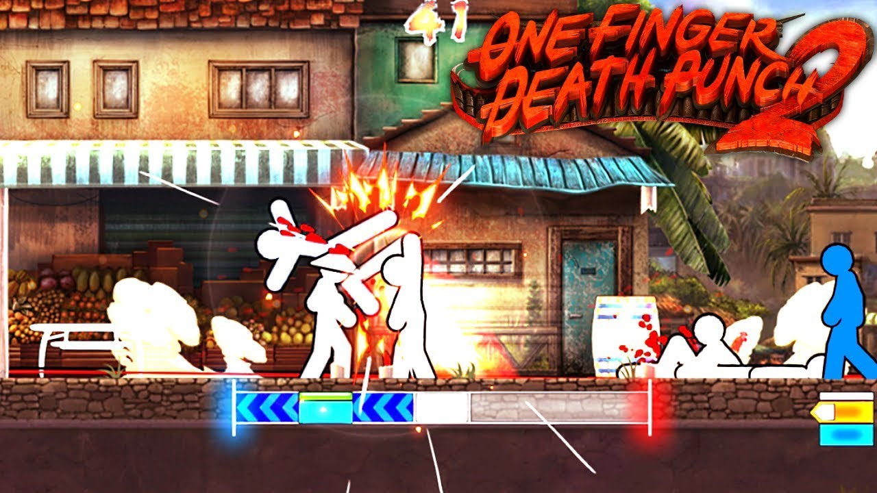 EPIC STICK FIGURE FIGHTING GAME! | One Finger Death Punch 2 - YouTube