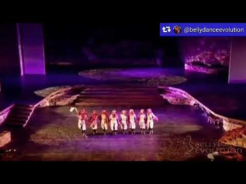 Kaitlyn Bellydance w/ Bellydance Evolution Dabke 2017