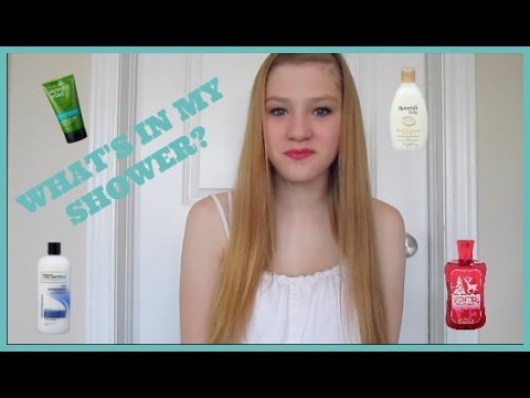 WHAT'S IN MY SHOWER?
