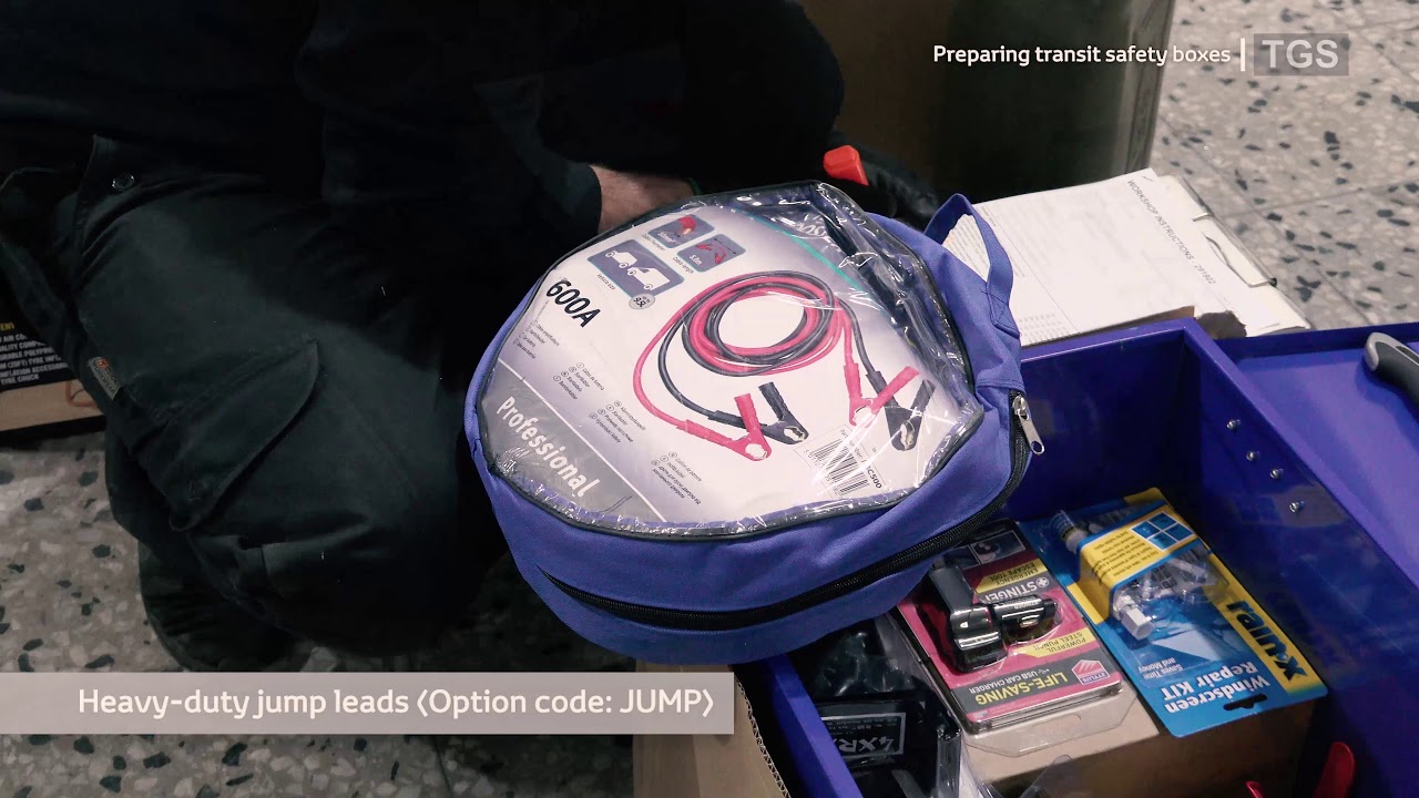 Preparing transit safety boxes - Land Cruiser 76 - YouTube