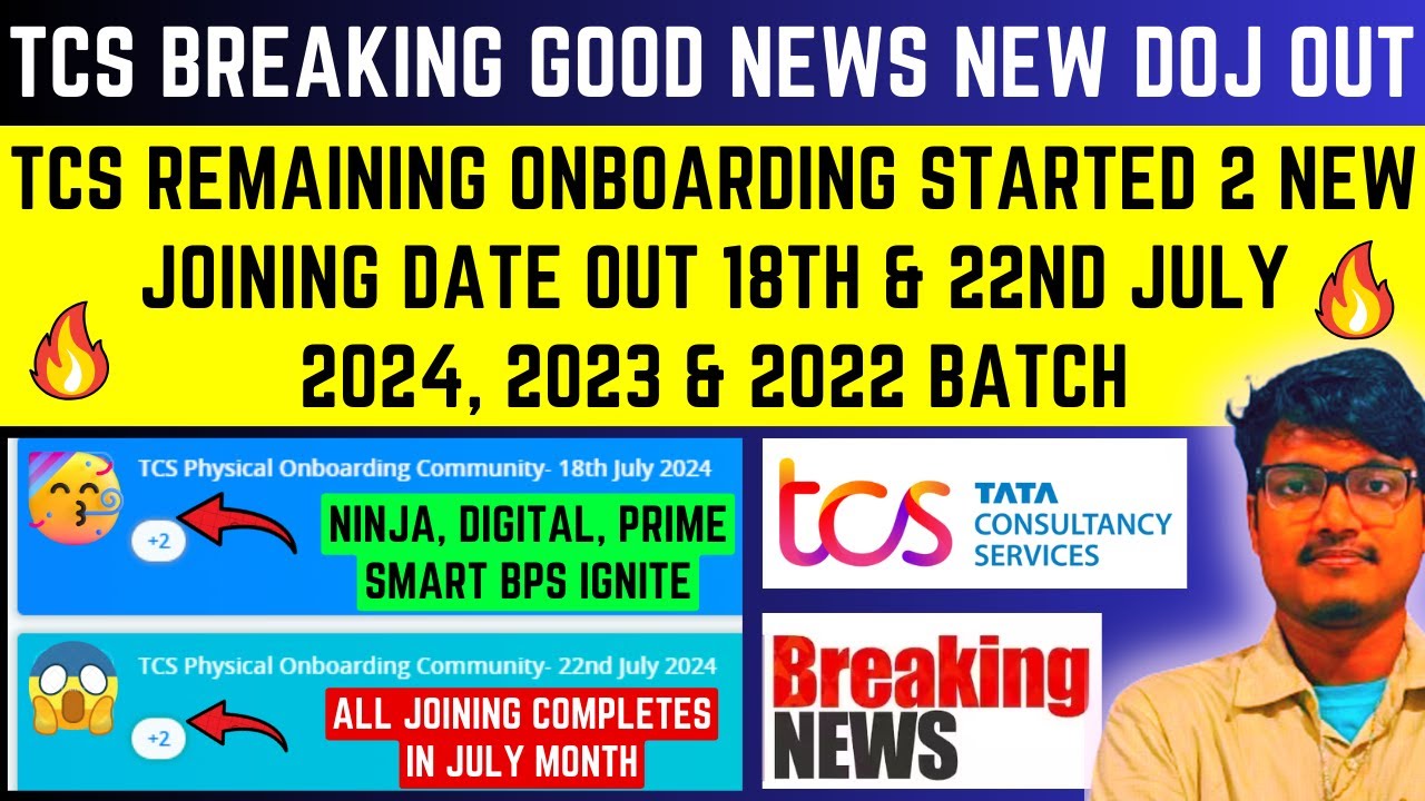 🔥TCS All Remaining Students Onboarding Started 2024-2022 Batch | TCS 2 ...