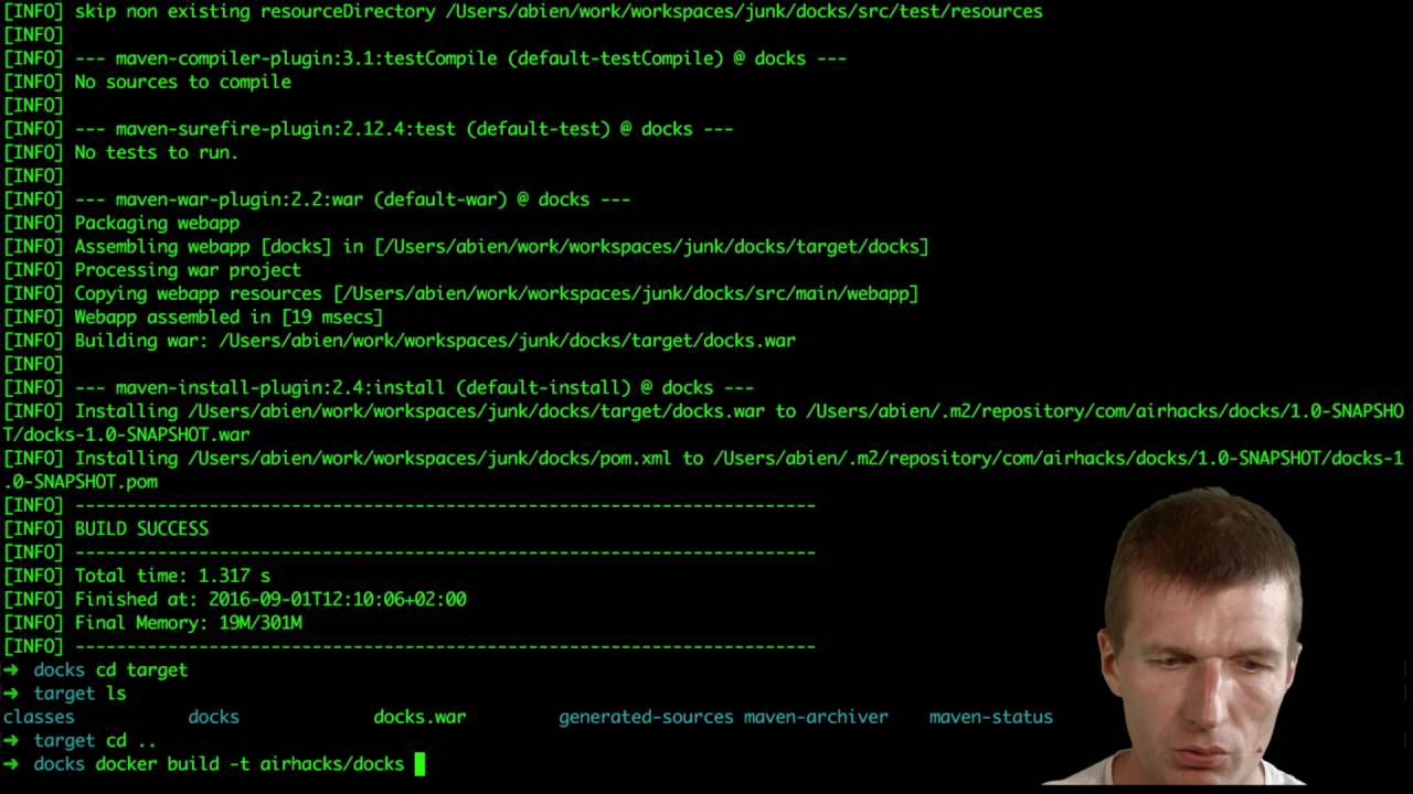 Running A Stock Java Ee Application On Docker Youtube