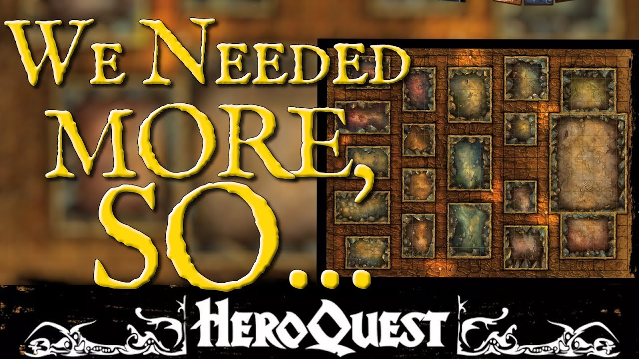 HeroQuest: First Light Cave Quests...DOUBLED?? (Plus Two) - YouTube