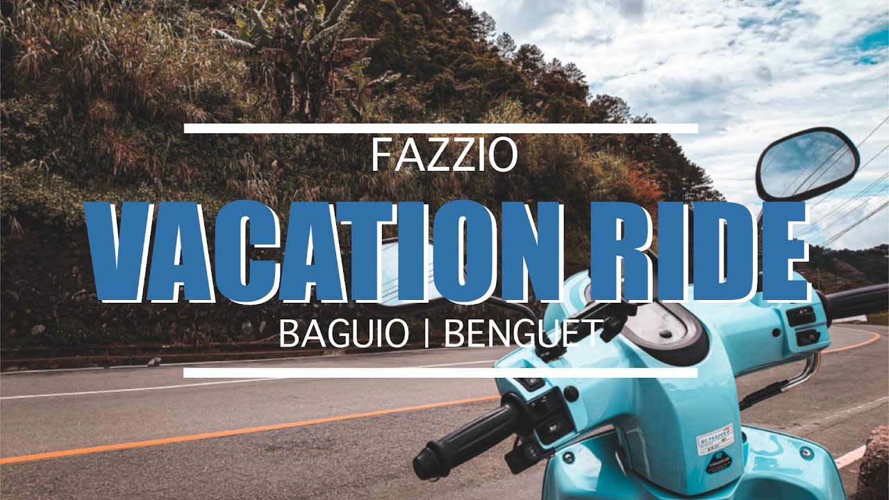 BAGUIO RIDE WITH FAZZIO 125 | 685KM - YouTube