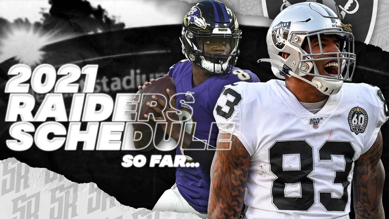 2021 Las Vegas Raiders Schedule Revealed, Rookie Numbers & Raiders ...