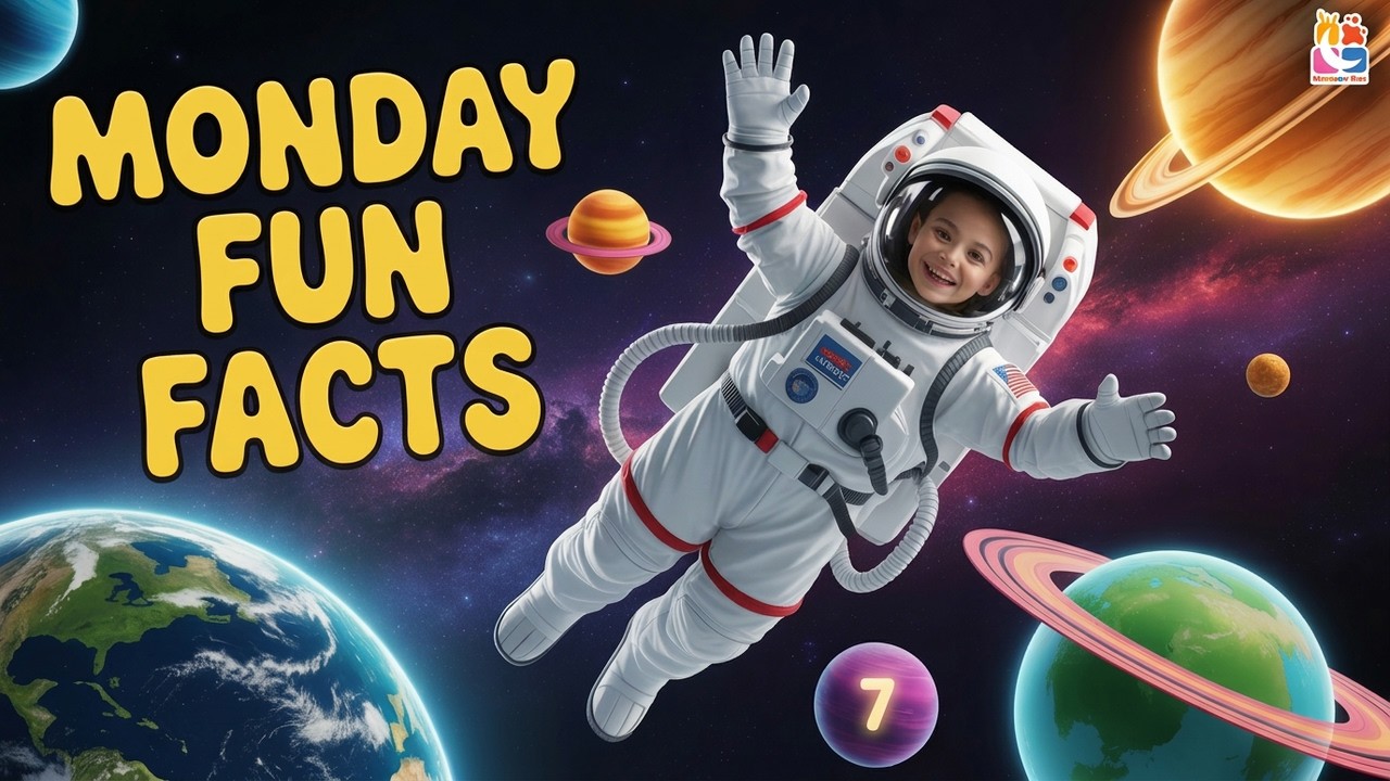 Fun Facts About Monday for Kids 🌈 Start the Week Happy! - YouTube