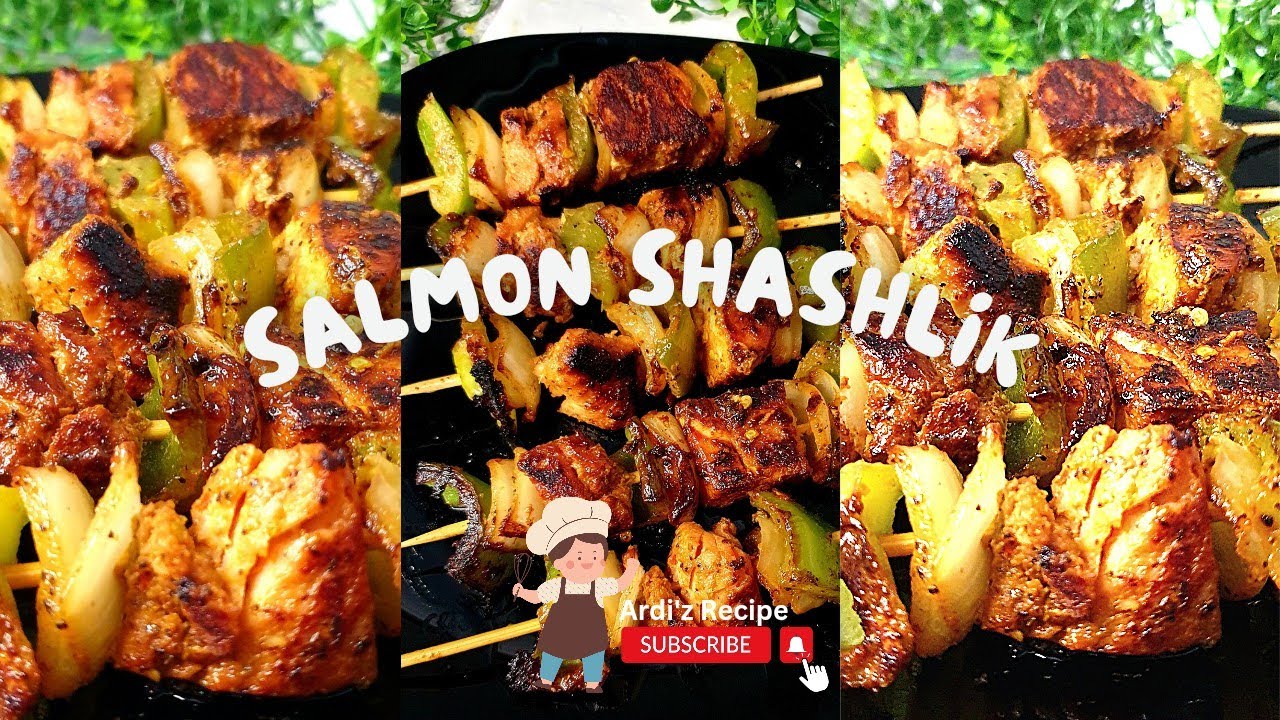 Discover hidden flavors of salmon shashlik(স্যামন সাসলিক রেসিপি ...