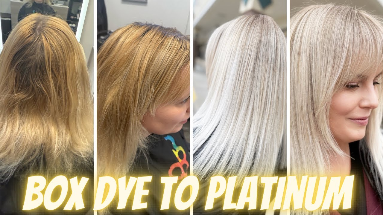 Platinum Blonde Hair Dye Box Streax Cream Hair Color 9.1 Platinum