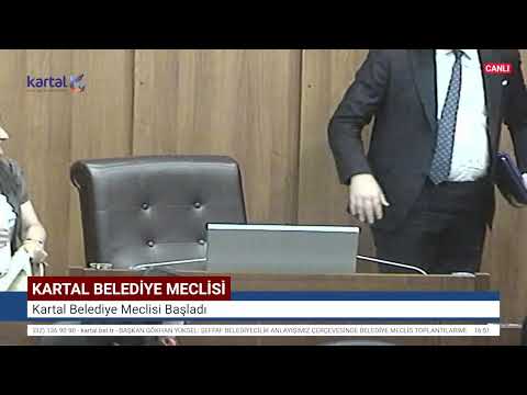Kartal Belediye Meclisi Canlı Yayını - 1 Haziran 2026