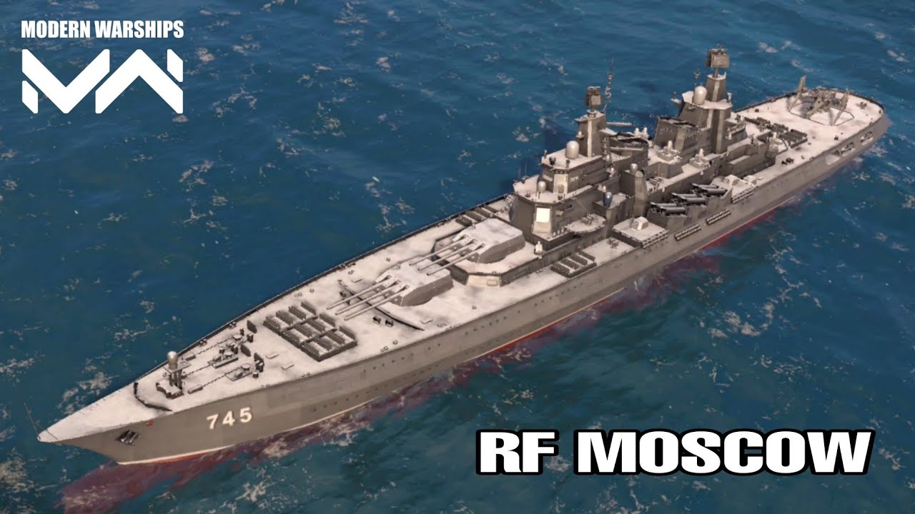 Modern Warships: RF MOSCOW with strong Airdefense in action. - YouTube