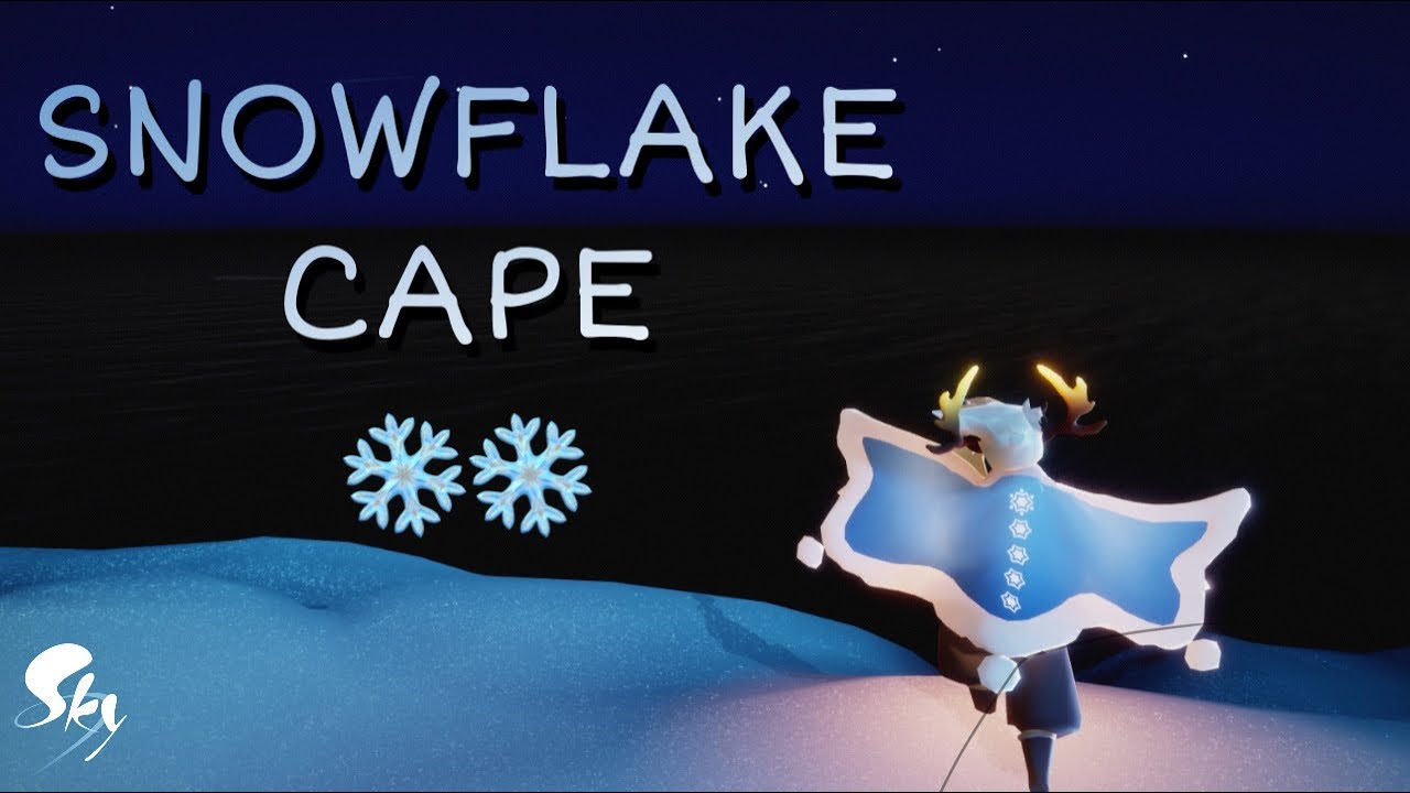 Snowflake Cape is Here!! ️💙 | Sky: Children of The Light - YouTube